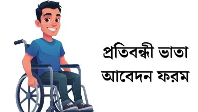 প্রতিবন্ধী ভাতা আবেদন ফরম ২০২৬ ( আপডেট তথ্য) - Bhata